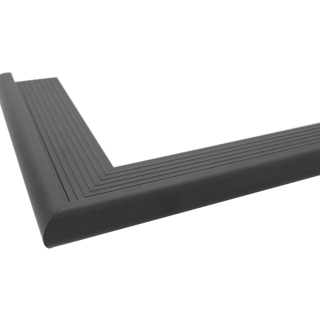 Daktrim met Kraal Ø22x61x2500mm Zwart - Daktrimwinkel.nl